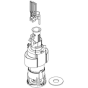 OLI TOPAZ DOUBLE DRAIN VALVE 525106
