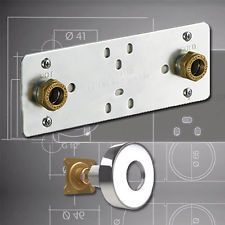 FIXING FITTING WALL PLATE KIT THERMOSTATIC SHOWER MIXER BAR value ...
