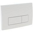 Geberit actuator plate Delta 51, for 2-flush 115.105.11.1 White
