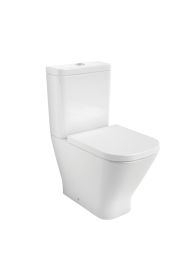 Roca Gap Compact back to wall Rimless close-coupled WC with dual outlet ...