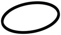 Schwab Toilet Rubber Seal 366290 Schwab rubber cuff for coil bend 711-1373