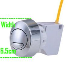 Universal Cable Push Button Dual Flush Toilet Cistern Valve Syphon 1.5 ...