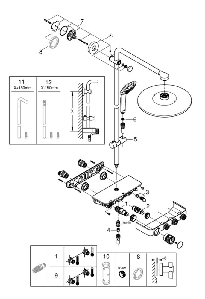 Grohe spares 26507GN0