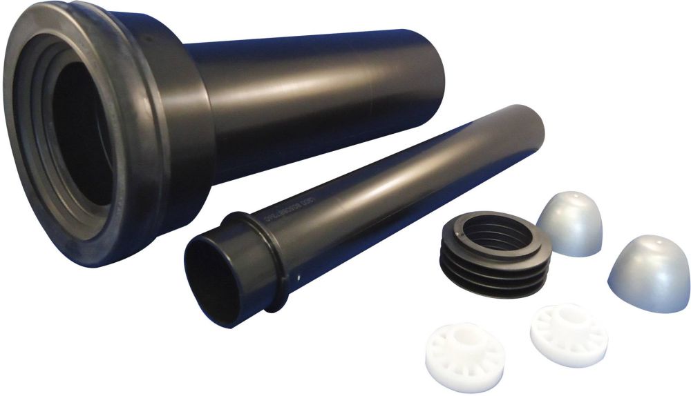 EXTRA LONG WC CONNECTION KIT Ø 90 mm, L=300 mm 8050390081