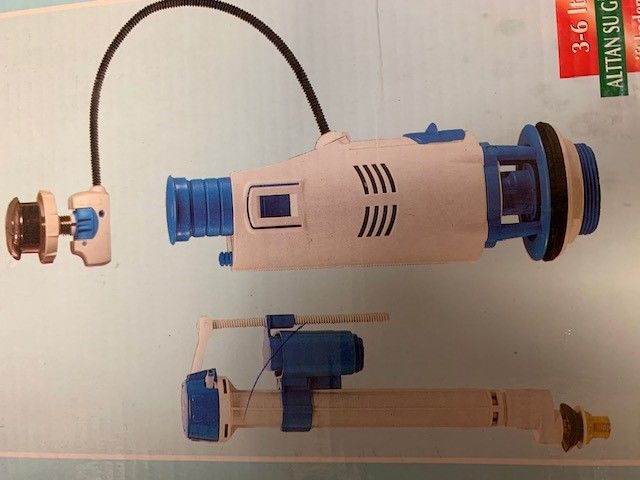 Vitra Toilet Cistern / tank Flush Valve and inlet valve 330-1010