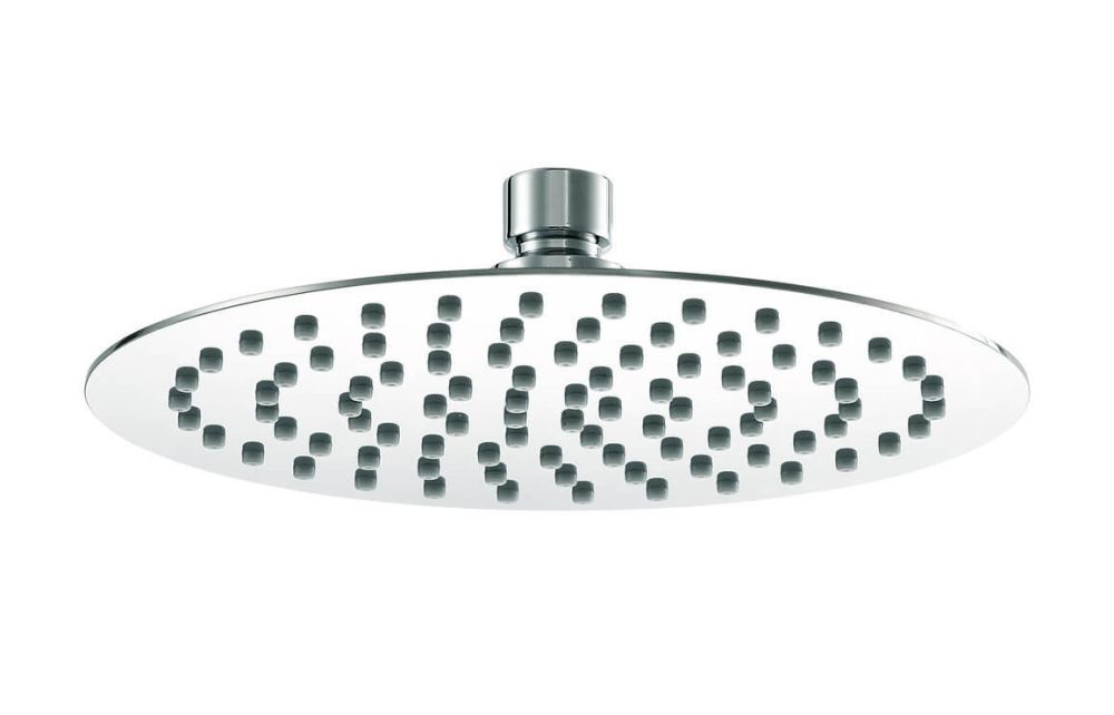 MOODS BATHROOMS TO LOVE 200MM ROUND ULTRA SLIM SHOWER HEAD - DICM0210