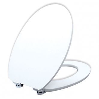 Celmac Wirquin DIPLOMAT Toilet Seat- Soft close hinges, mouldwood seat ...