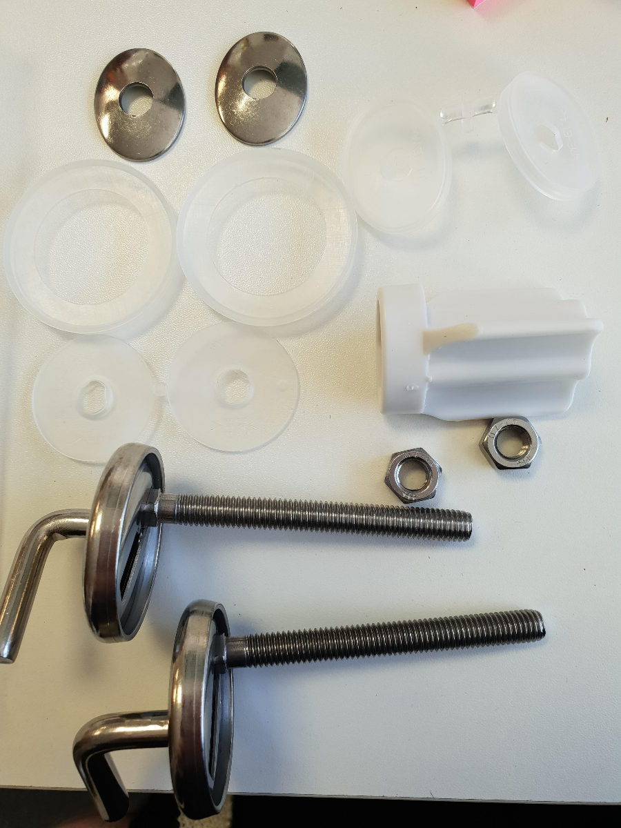 HARO eccentric hinge E0402W, 407609 - MTSd049d