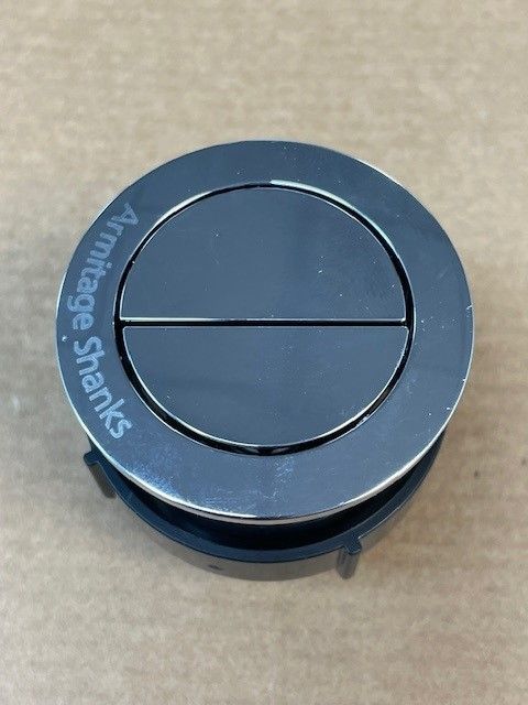 IDEAL STANDARD EV491AA PUSH BUTTON CHROME FINISH