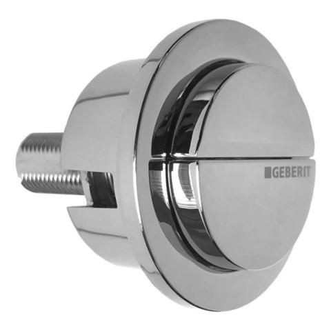Geberit Chrome / Silver Type 290 actuation dual flush Push Button 243 ...