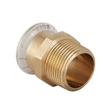 Geberit Mapress Copper adapter with male thread, FKM, d 22-Rp3/4" Code ...