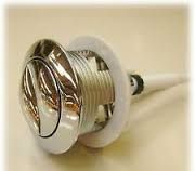 GOLD Plated Bathstore Toilet Flush Dual Push Button