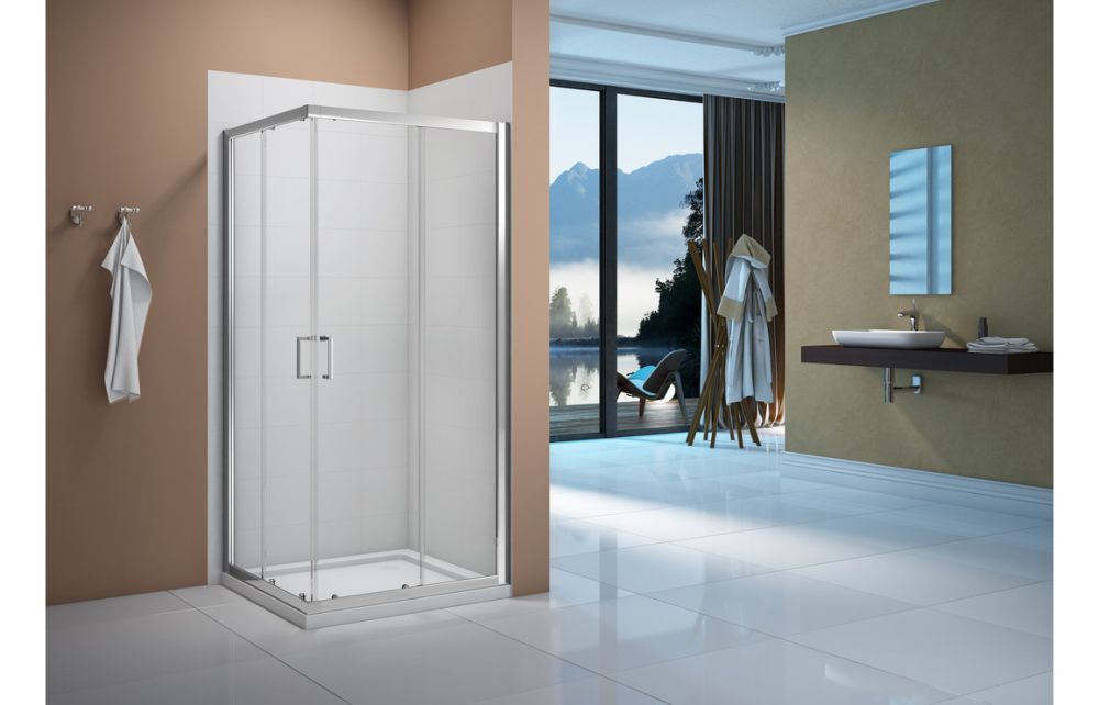 Fenton 1200x900mm 1 Door Offset Quadrant