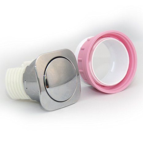 Thomas Dudley Pneumatic Dual Flush Valve Square Air Push Button B90484