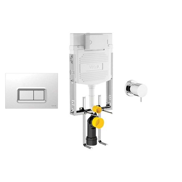 VitrA Complete Concealed Toilet Flush Set 8 cm 700-1868